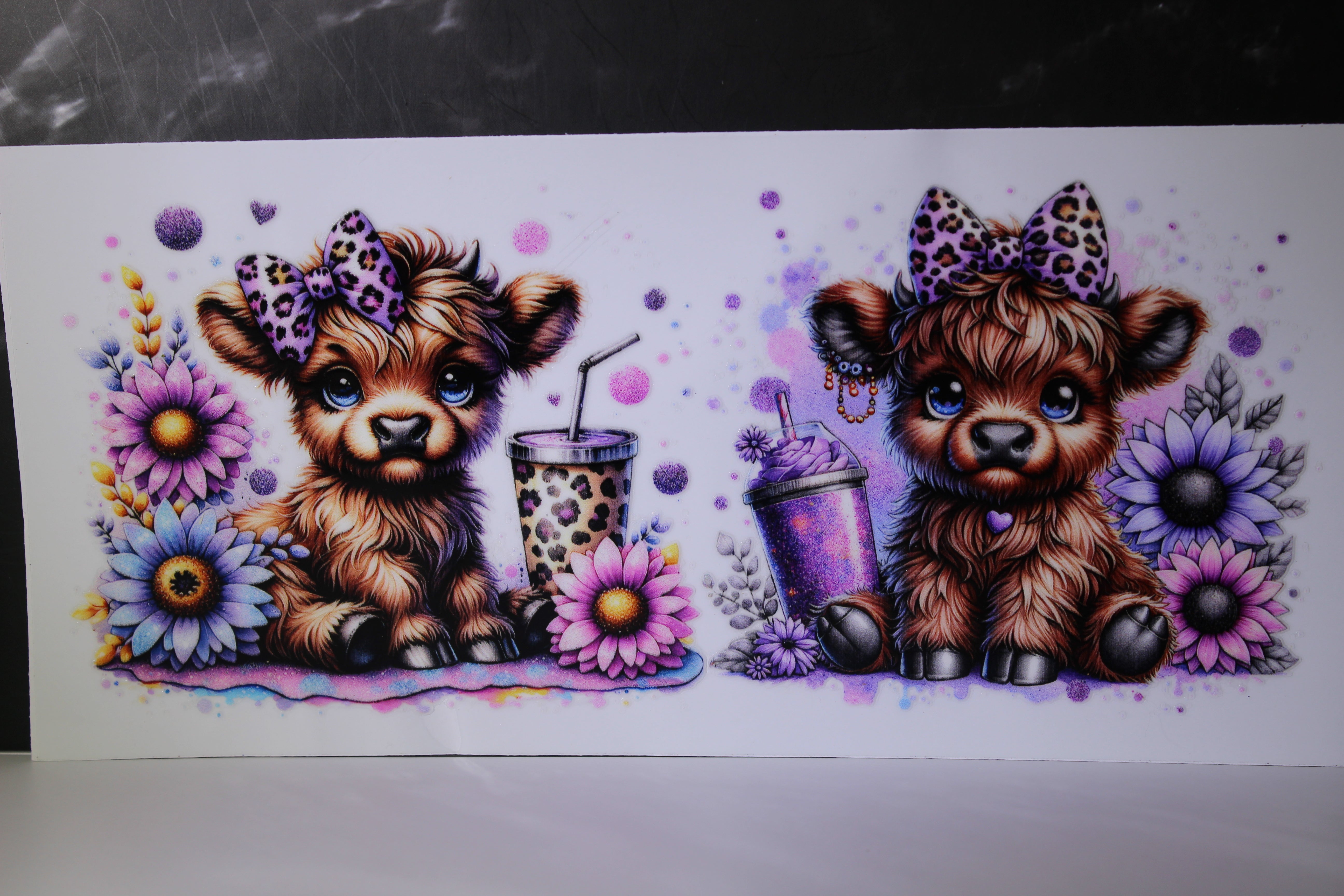 #201 Cow UV DTF – KL Custom Creations